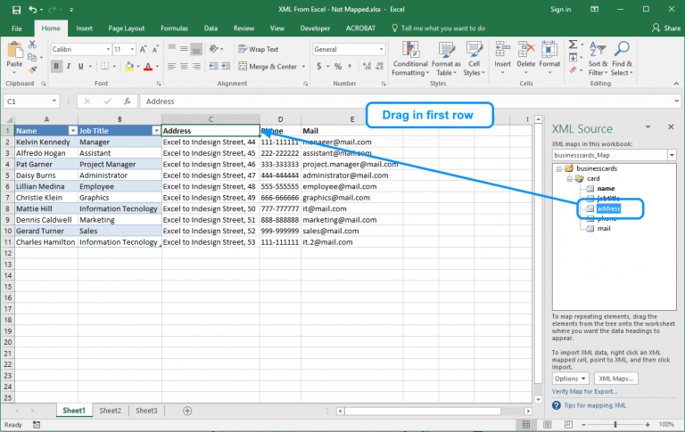 Export Excel to XML Tutorial - FREE TEMPLATE