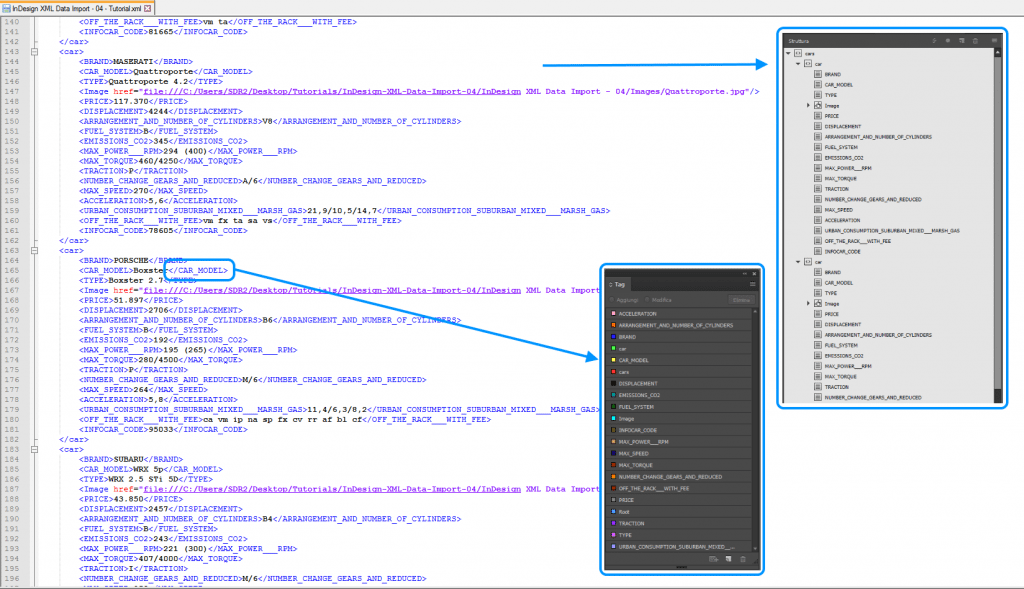 Tutorial InDesign XML con Template