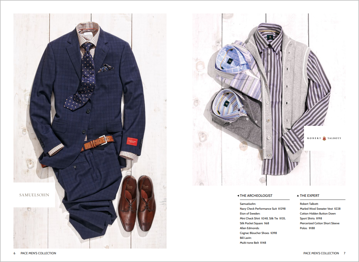Men’s clothing catalogs - A selection of real catalogs to get inspiration