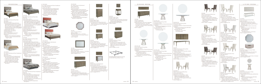 Home Decor Catalogs - A selection of 10 real catalogs of different brands