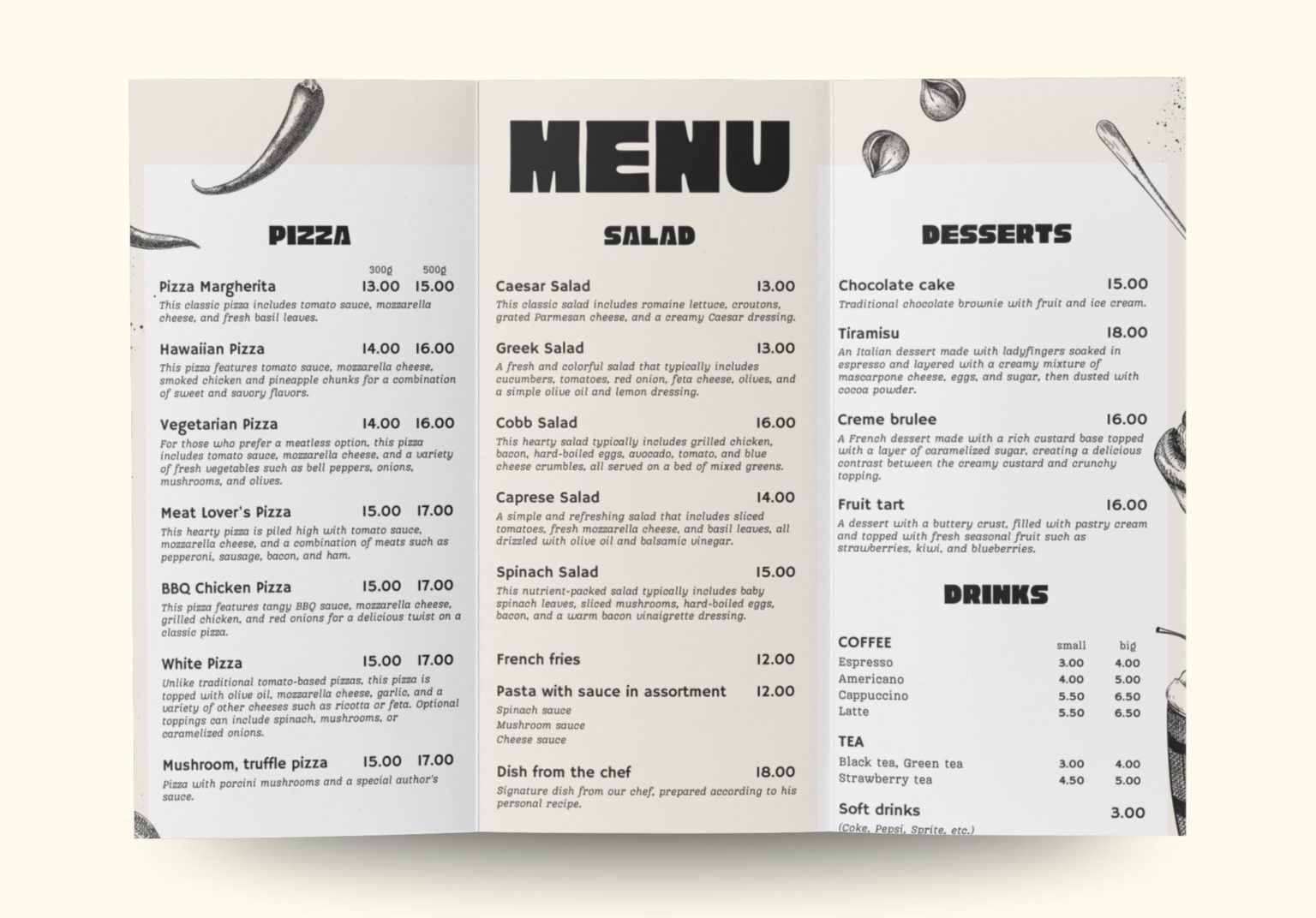 Pagination for restaurant, foodservice chains and pub operators ...